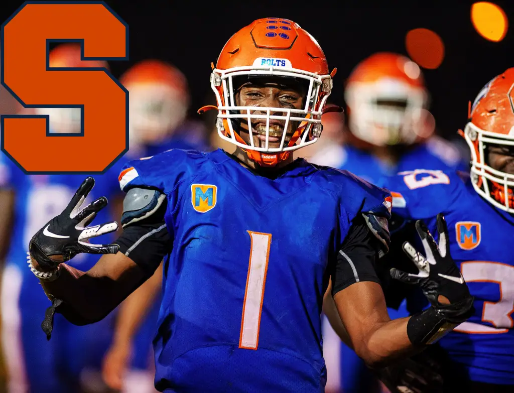 LeQuint Allen Commits to SU Football - Orange Fizz
