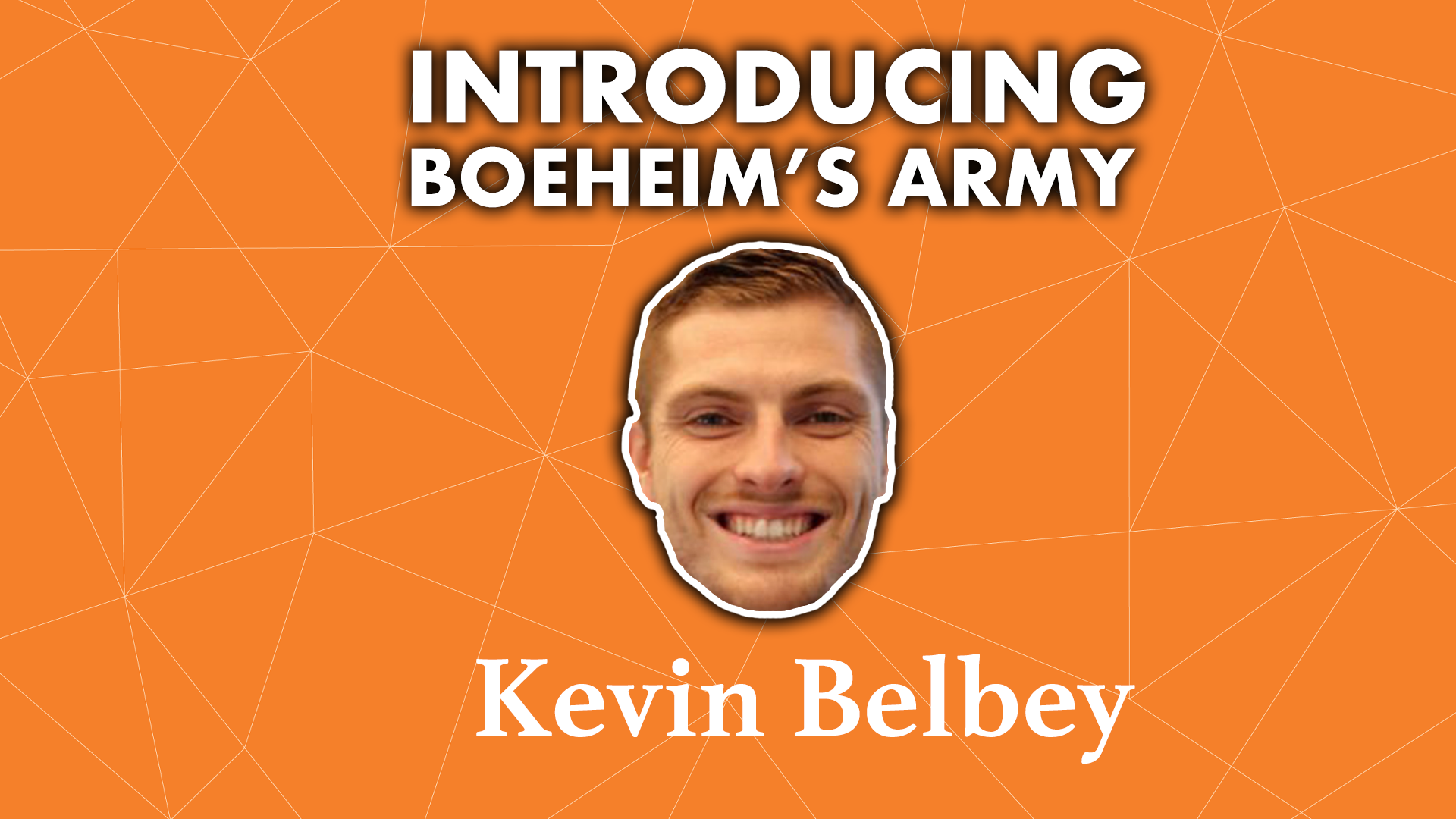 Introducing Boeheim's Army: Kevin Belbey - Orange Fizz