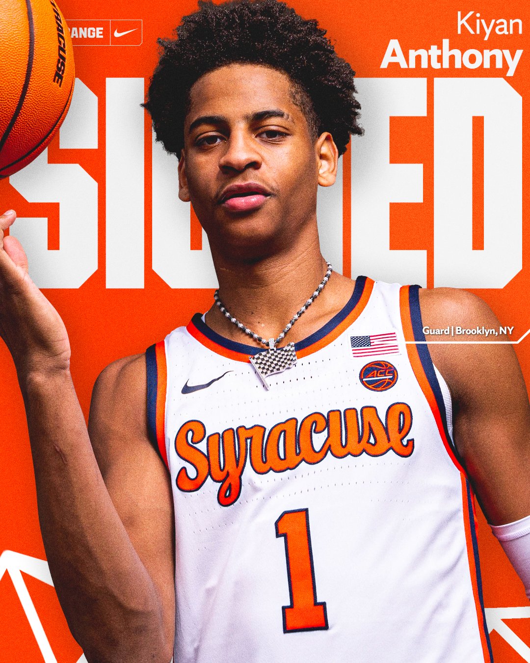 Kiyan Anthony Officially Commits To Syracuse - Orange Fizz